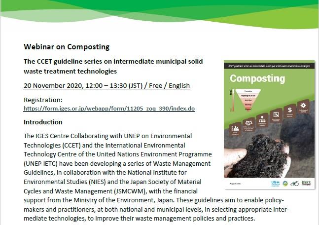 Webinar on Composting | CCET