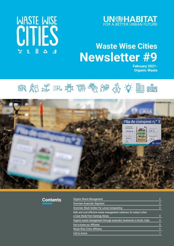 CCET on the newsletter by UN HABITAT's Waste Wise Cities | CCET